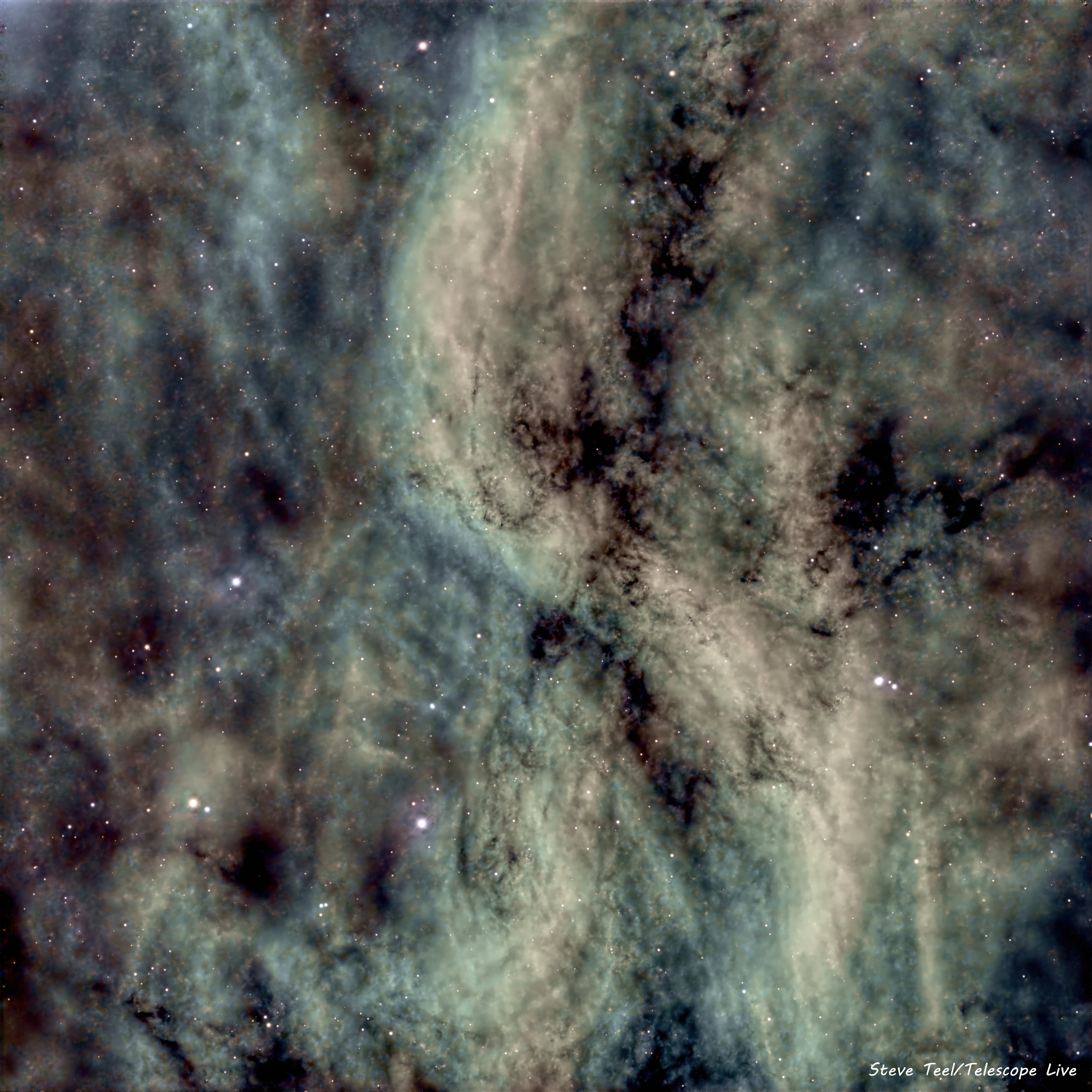 The Propeller Nebula, DWB111, up close | Telescope Live